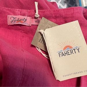 Faherty | Dresses | Faherty Linen Dress | Poshmark